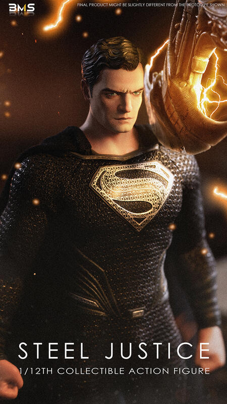 BMS | Steel justice | 1to12 | action figure | Zack Snyder | Superman ...